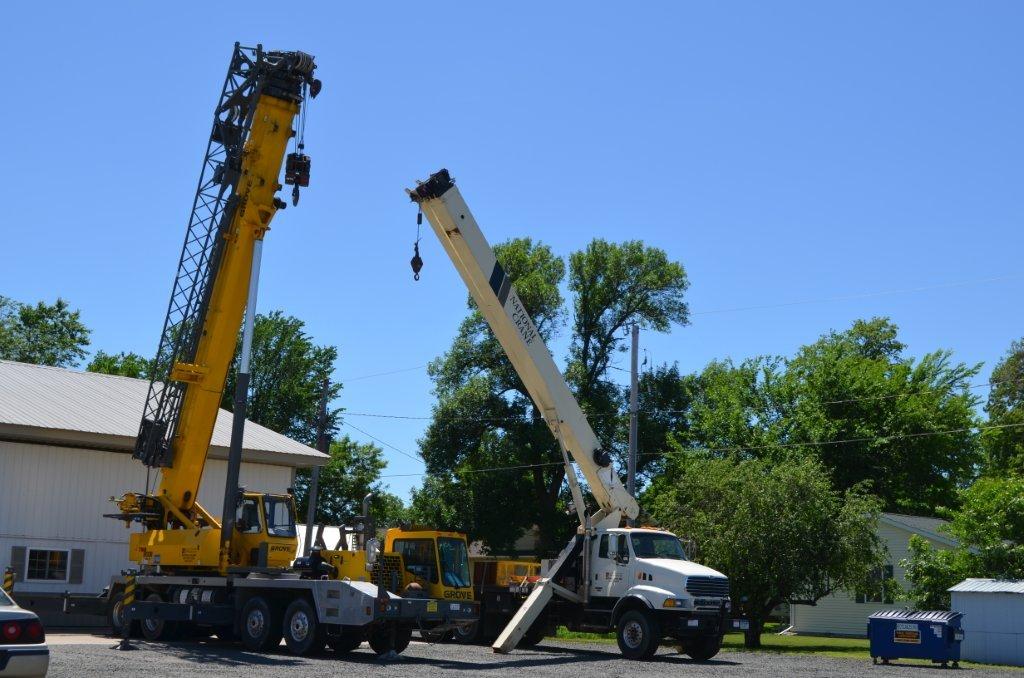 Crane and Boom Truck Service Available - K&S MIllwrights, LLC.